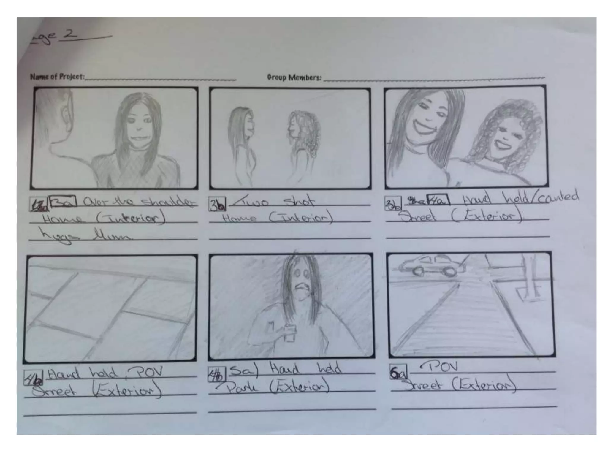 Storyboard Evidence For Trailer | PPTX