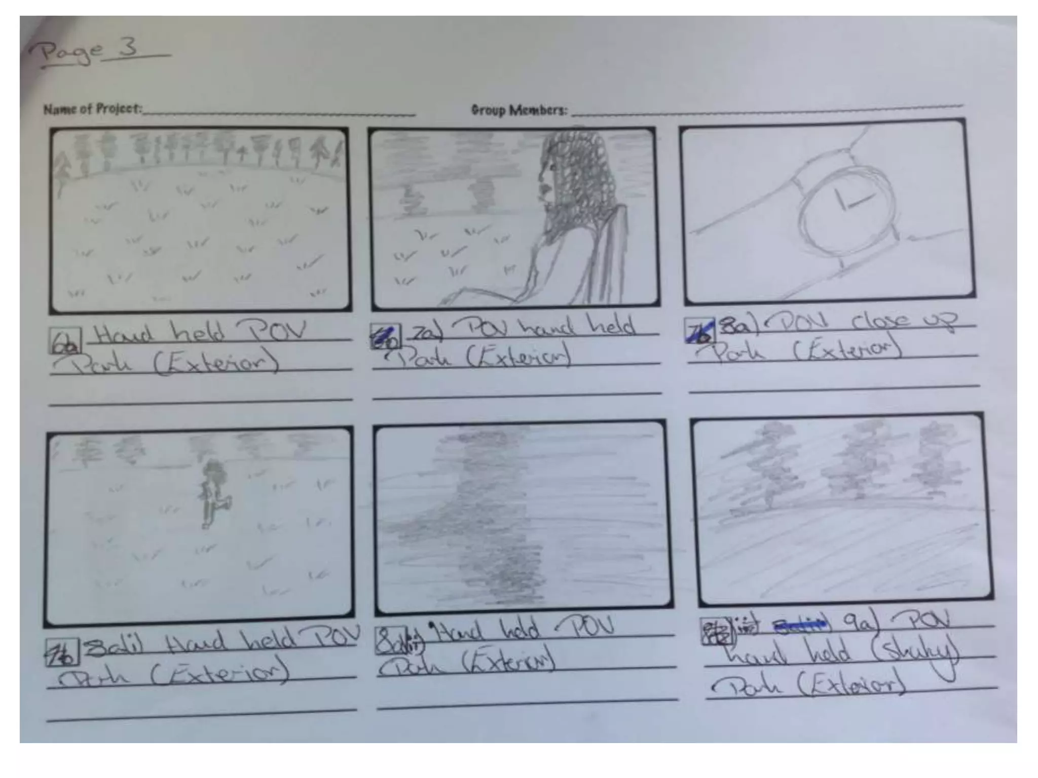 Storyboard Evidence For Trailer | PPTX