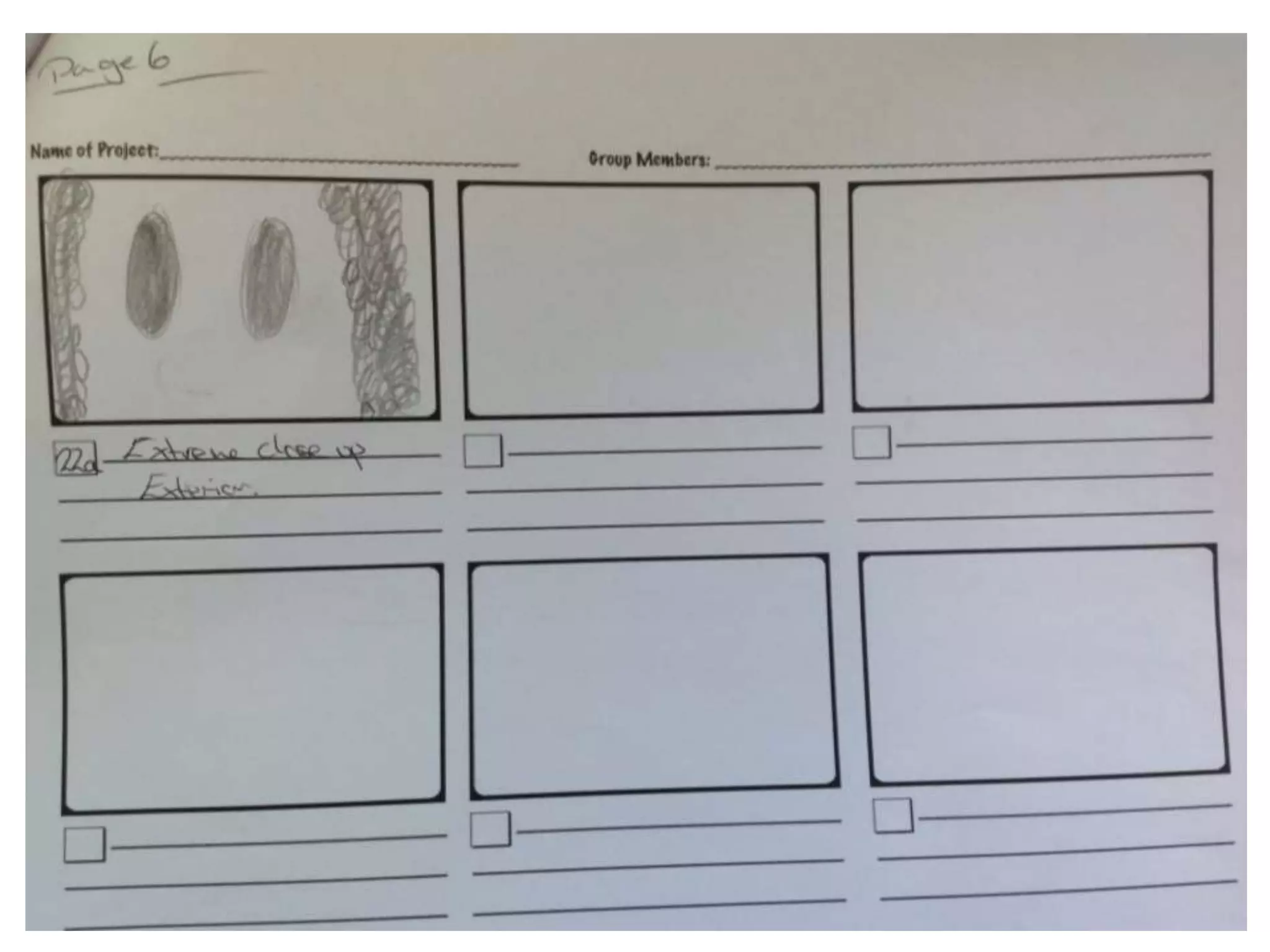 Storyboard Evidence For Trailer | PPTX