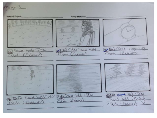 Storyboard Evidence For Trailer | PPT