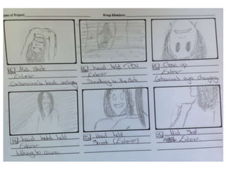 Storyboard Evidence For Trailer | PPT