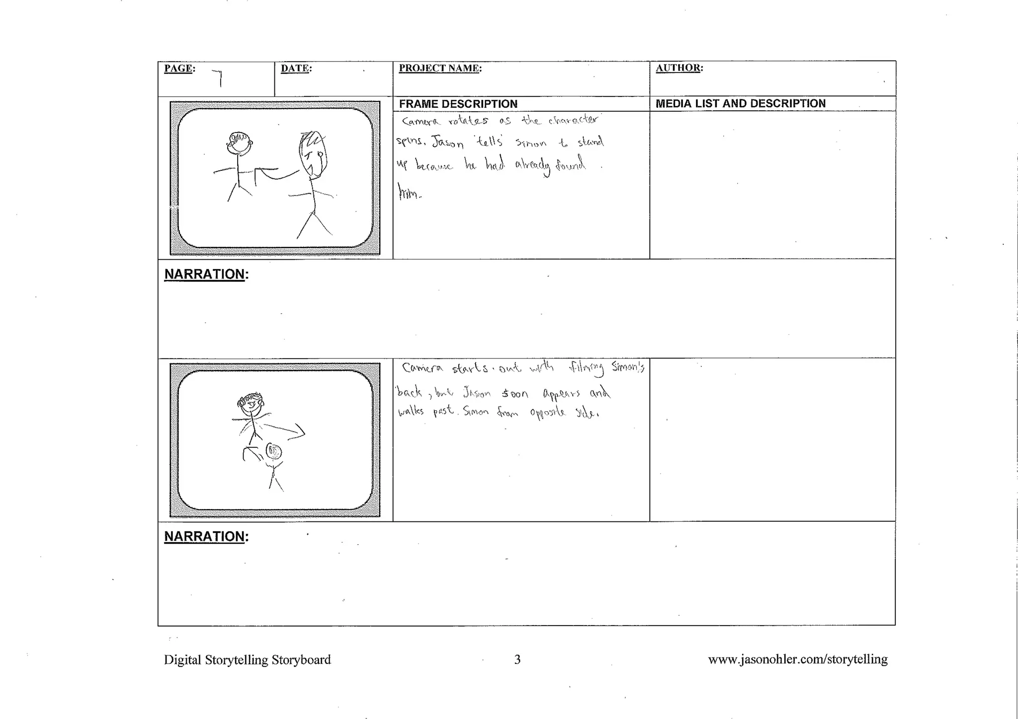 Storyboard example | PPT