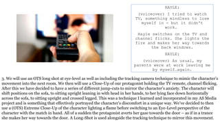 Storyboard – flashback sequence | PPTX