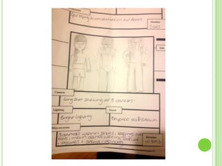 Storyboard for: Beyonce Countdown Storyboard | PPTX