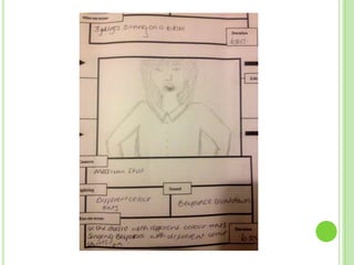 Storyboard for: Beyonce Countdown Storyboard | PPTX