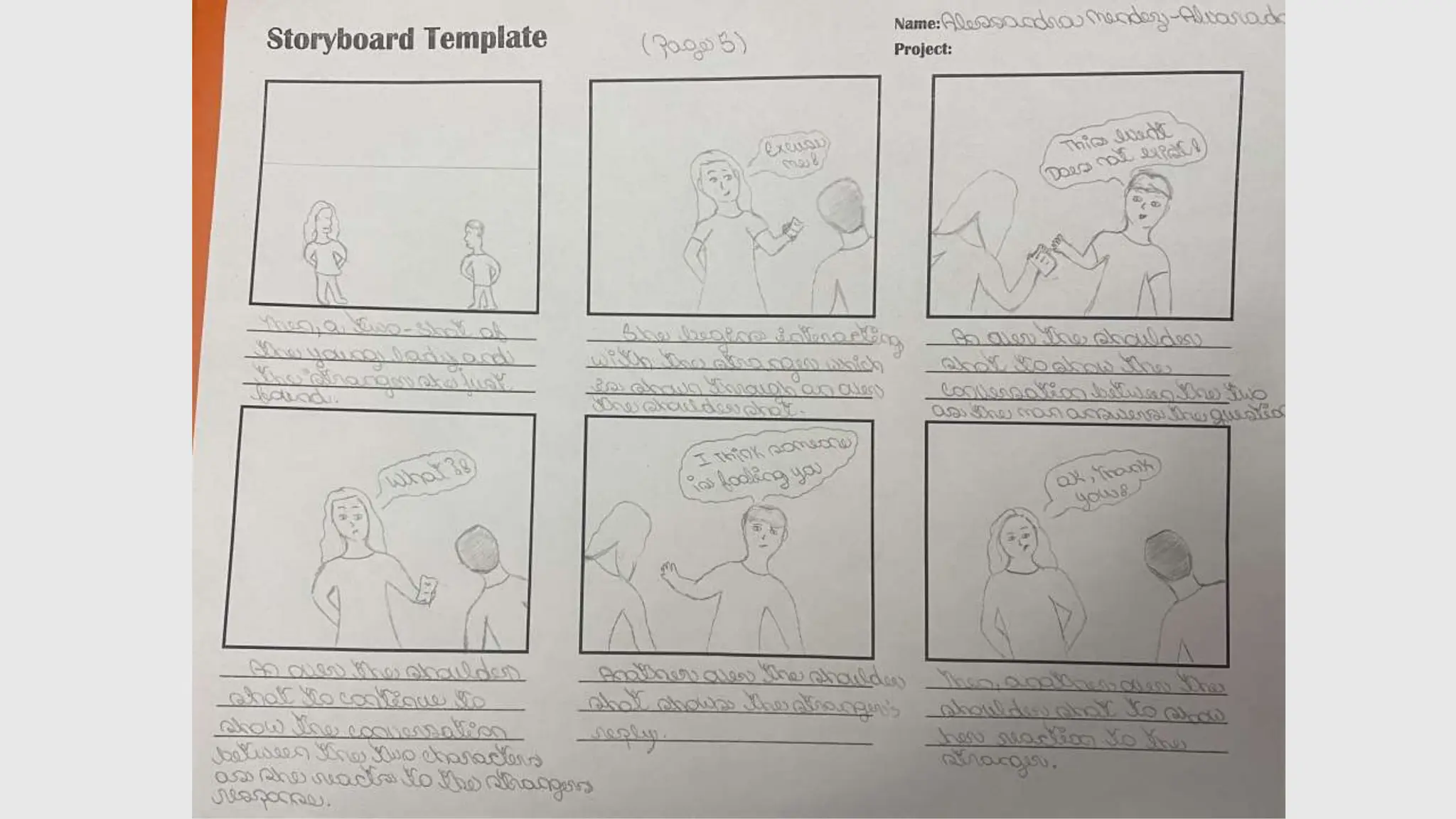 Storyboard for A Trip to Remember Short Film.pptx