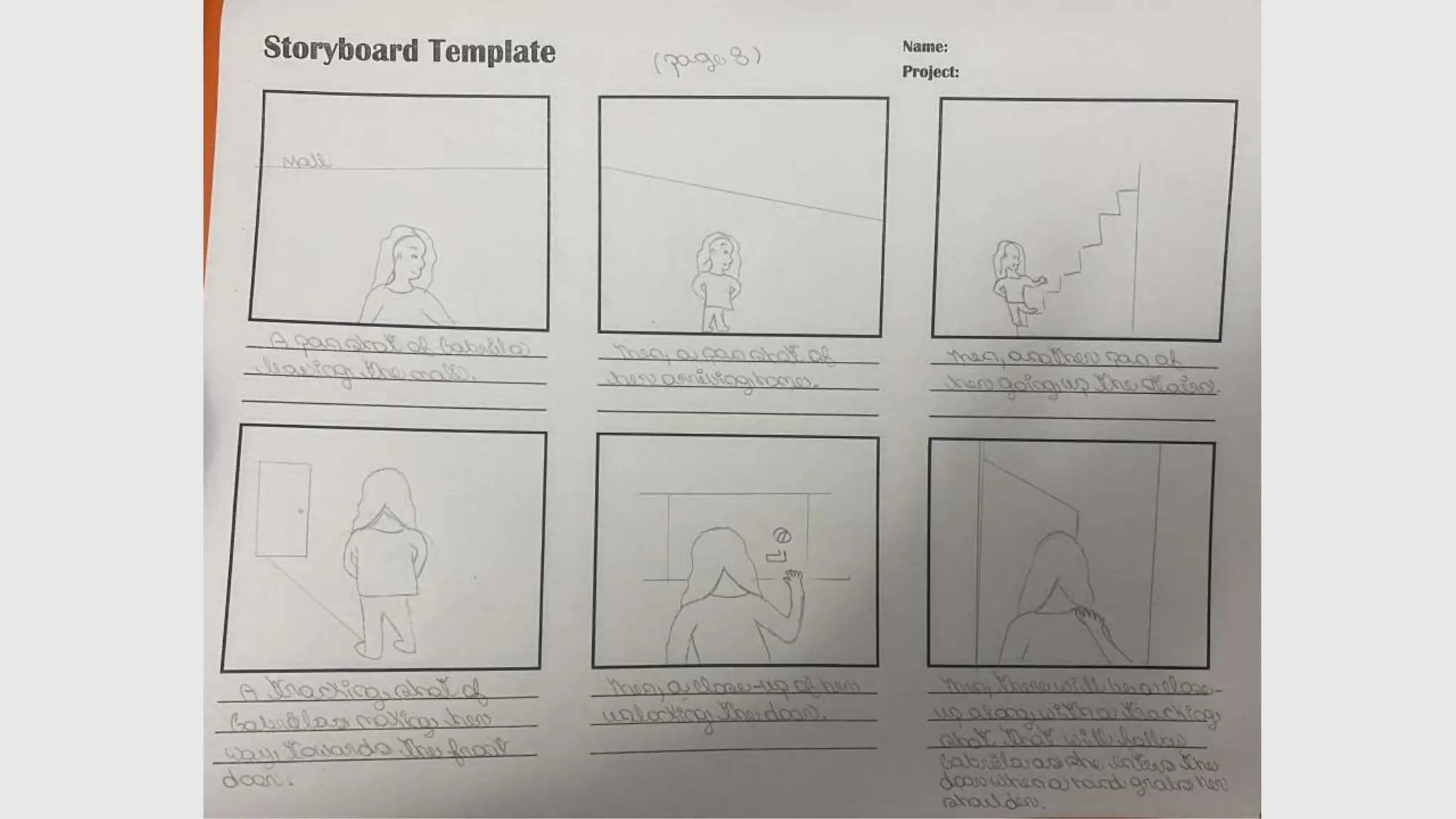 Storyboard for A Trip to Remember Short Film.pptx