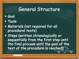 Procedure Text in Writing Skill | PPT