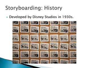 Storyboarding in Education | PPTX