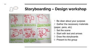 Storyboarding for interaction design | PPTX
