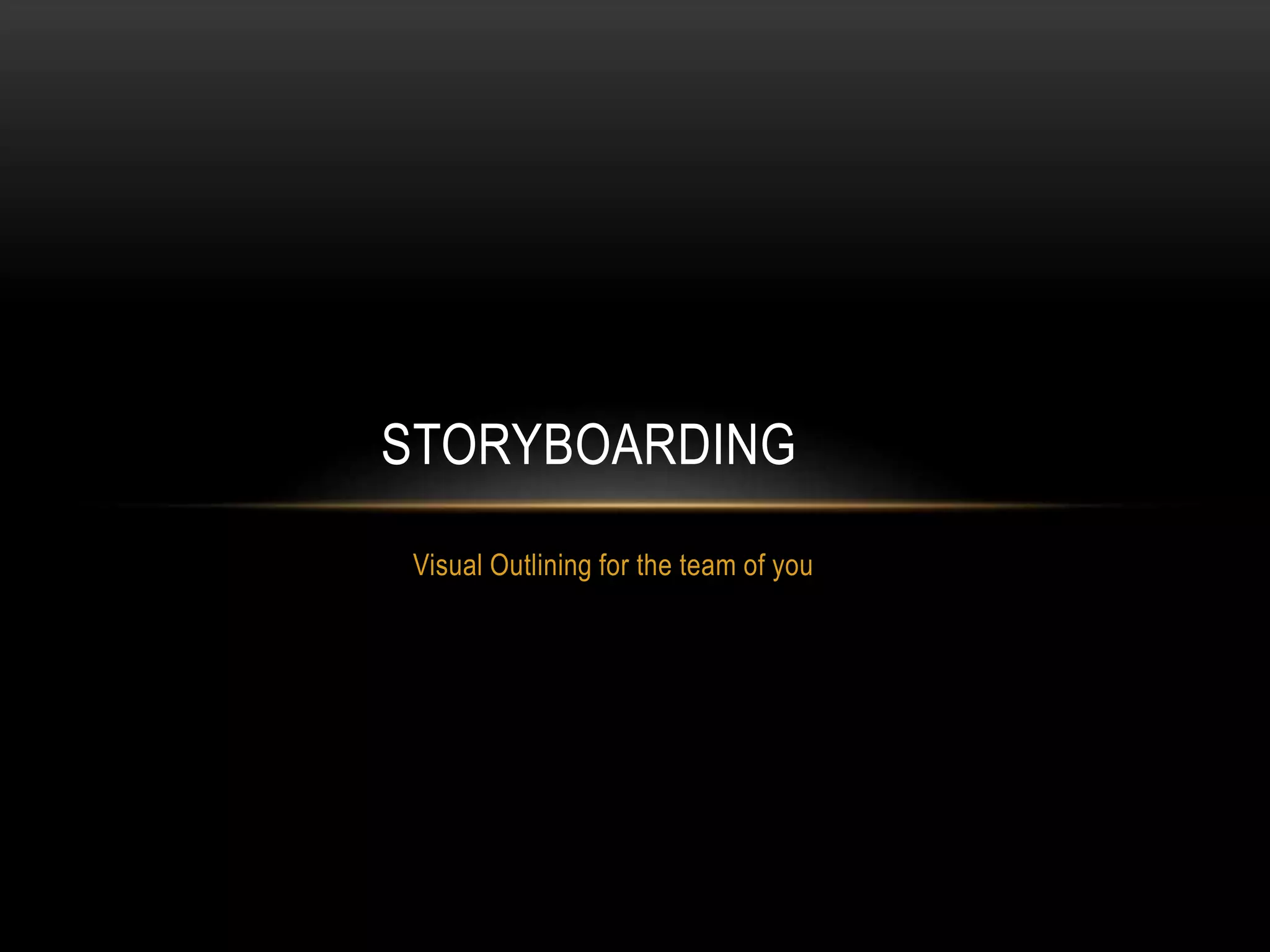 Front end and back end storyboarding | PPTX