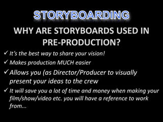 Storyboarding your film trailer | PPTX