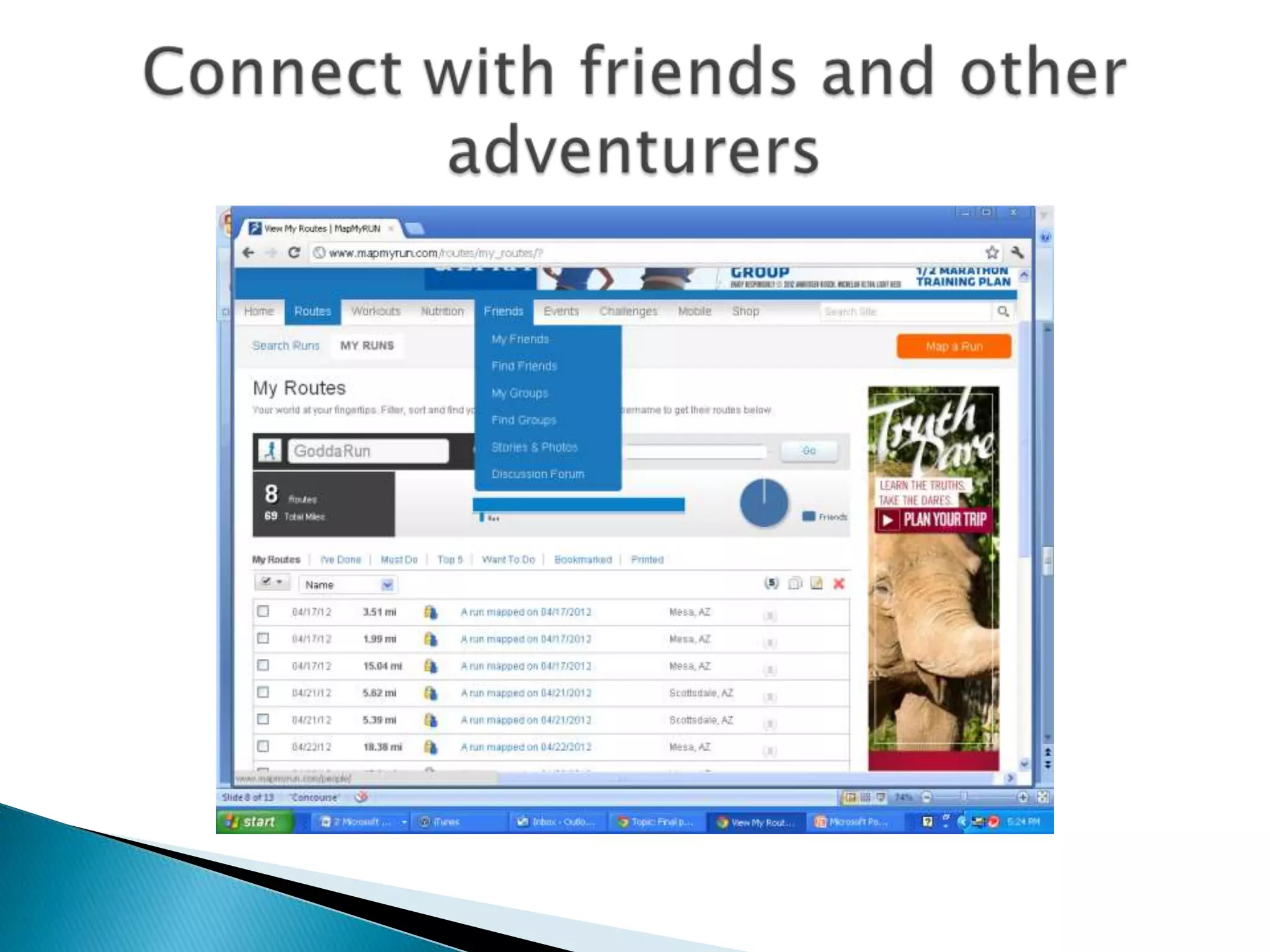 Storyboard map run | PPTX