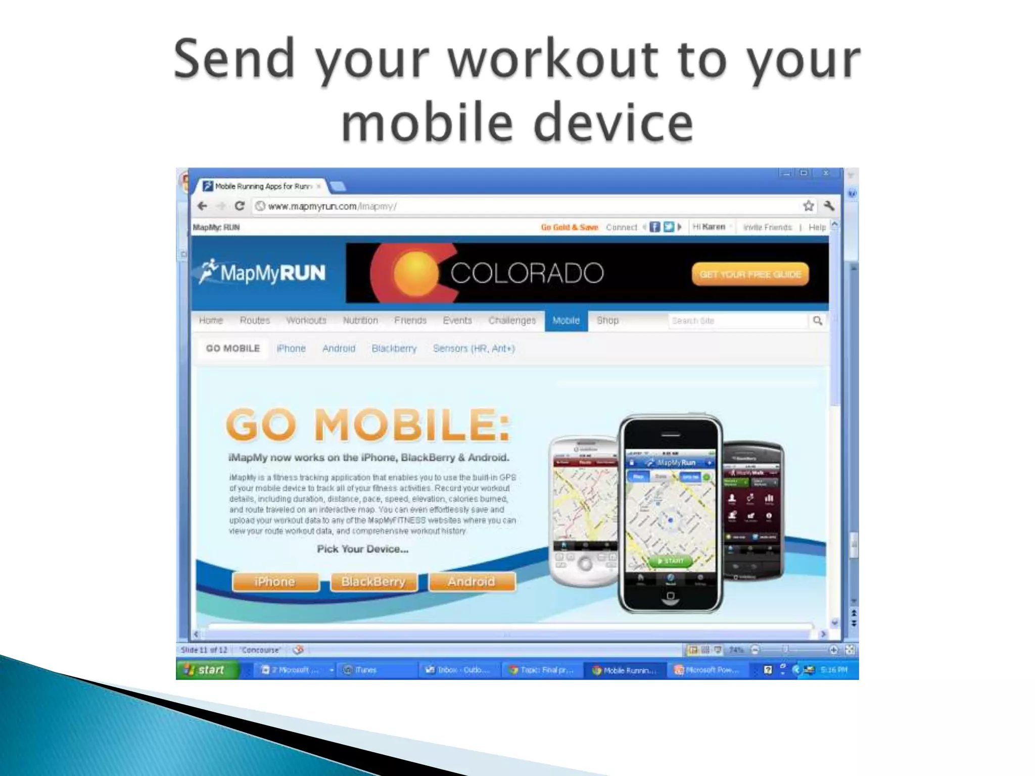 Storyboard map run | PPTX