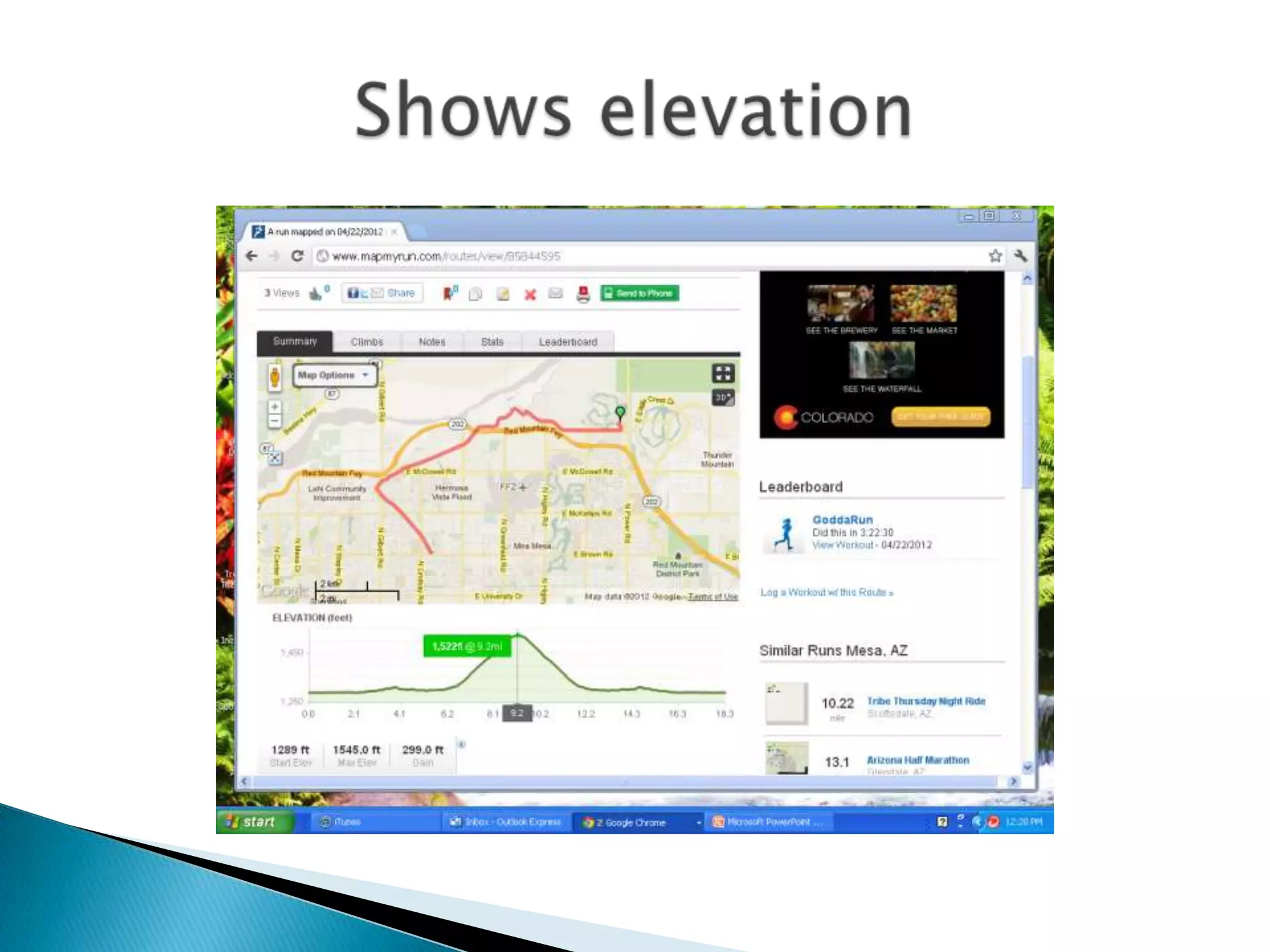 Storyboard map run | PPTX