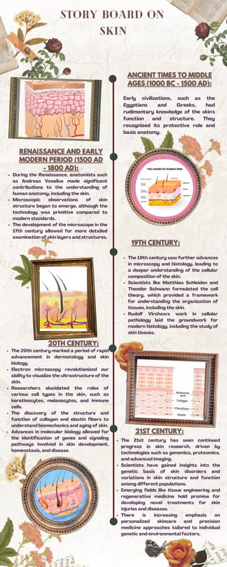 Storyboard on Skin- Innovative Learning (M-pharm) 2nd sem. (Cosmetics ...