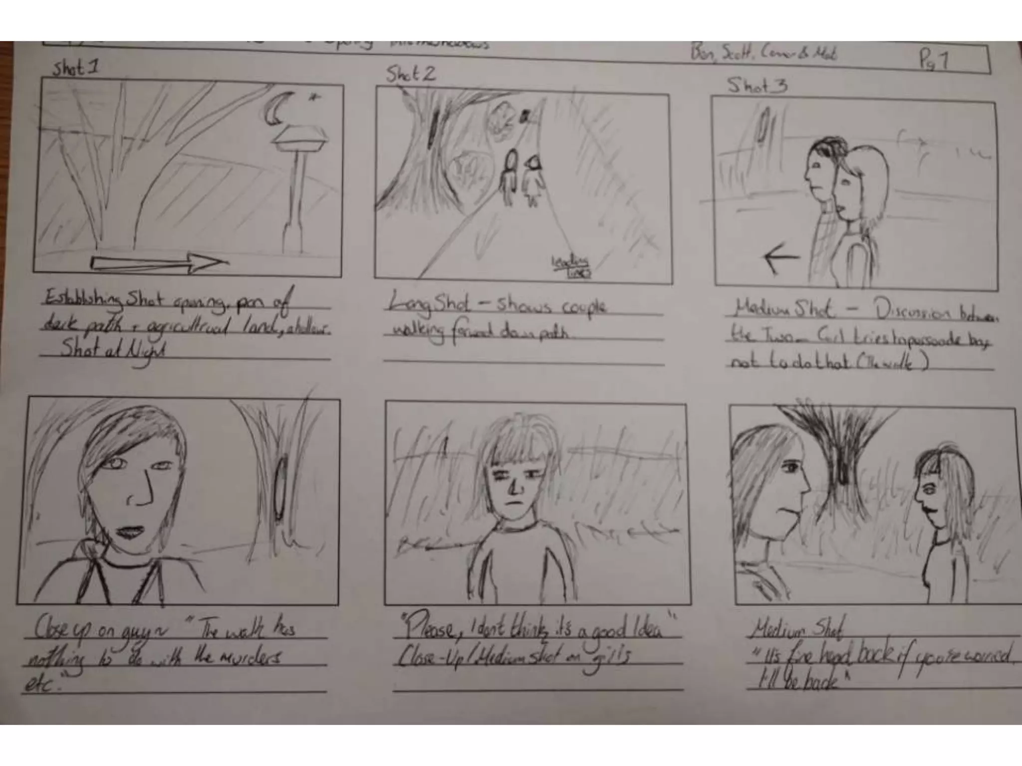 Storyboard- Into The Shadows | PPT