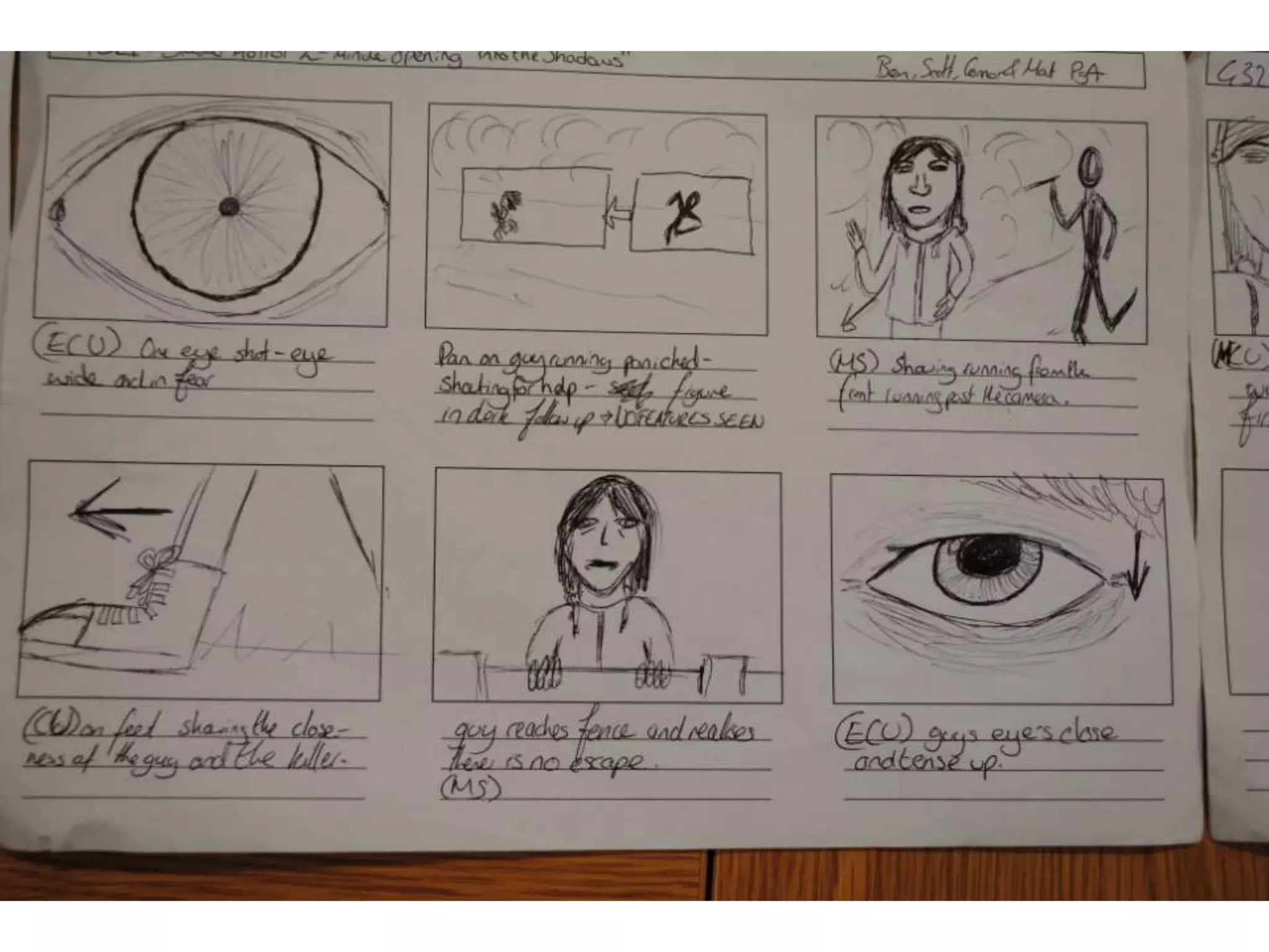 Storyboard- Into The Shadows | PPT