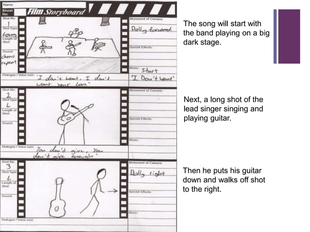 Storyboard presentation | PPT