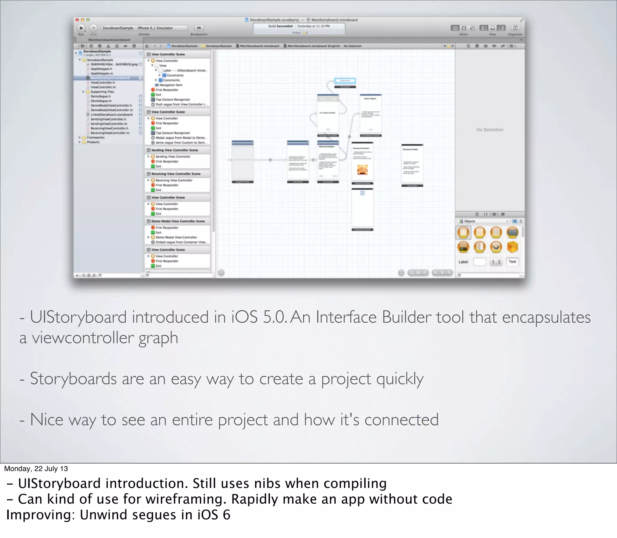iOS UIStoryboard presentation | PPT