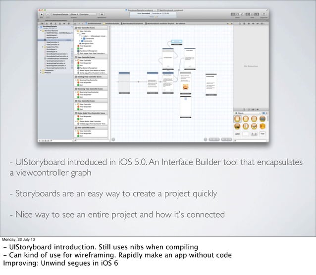iOS UIStoryboard presentation | PPT