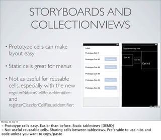 iOS UIStoryboard presentation | PPT