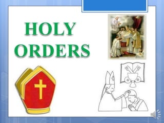 Holy Orders Symbol For Kids
