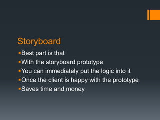 Storyboard prototyping | PPT