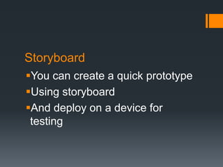 Storyboard prototyping | PPT