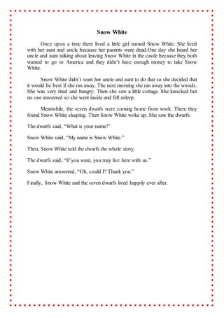 Story board reading | PPT