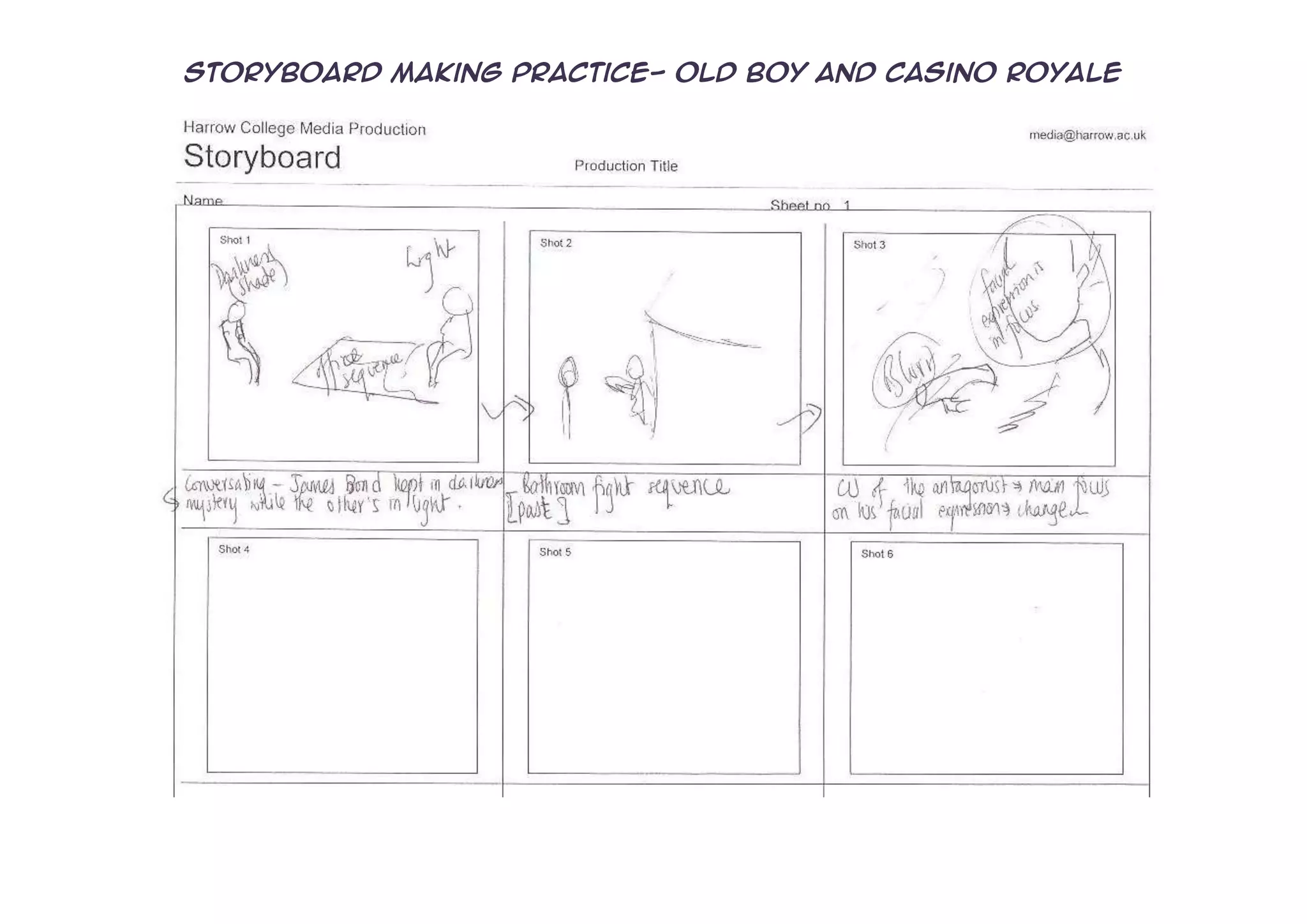 Storyboarding Practice | PPT