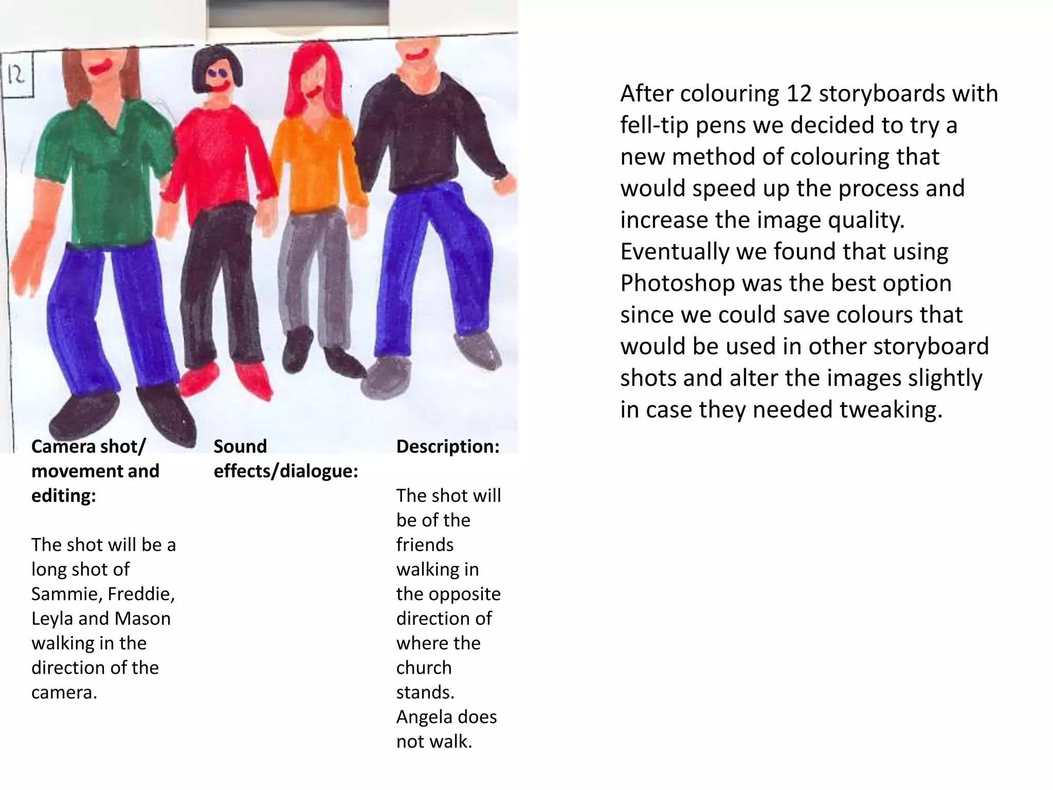 Horror movie trailer Storyboards | PPTX