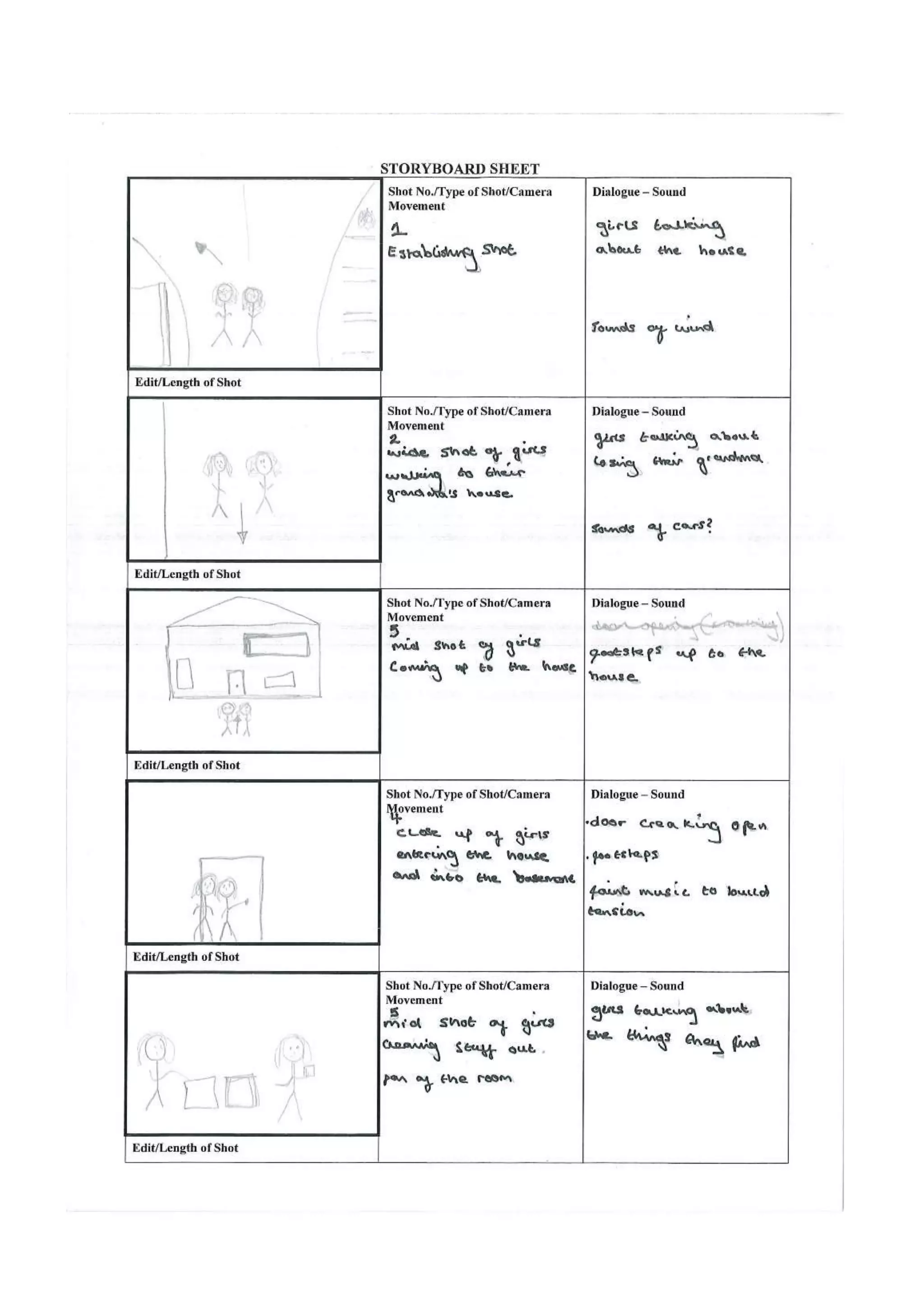 Storyboards | DOCX