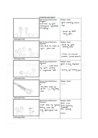 Storyboards | PDF