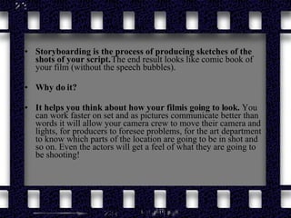 Storyboards And Shot Types | PPT