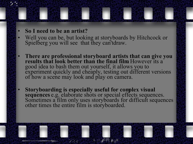 Storyboards And Shot Types | PPT