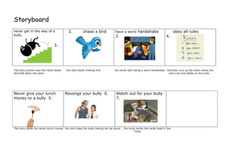Pixar Storyboard Template