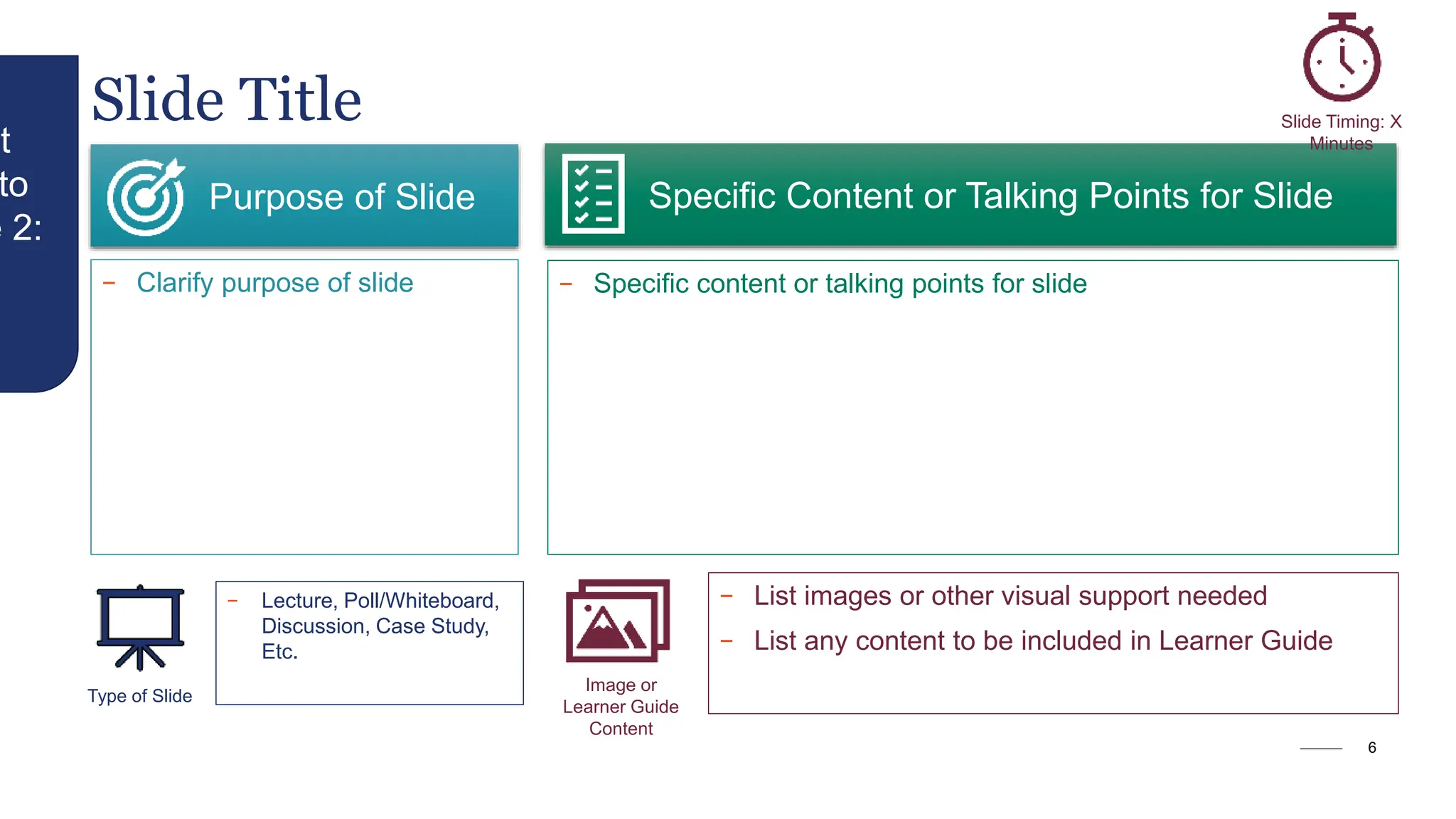 Storyboard Template for Creating Internal Training.pptx