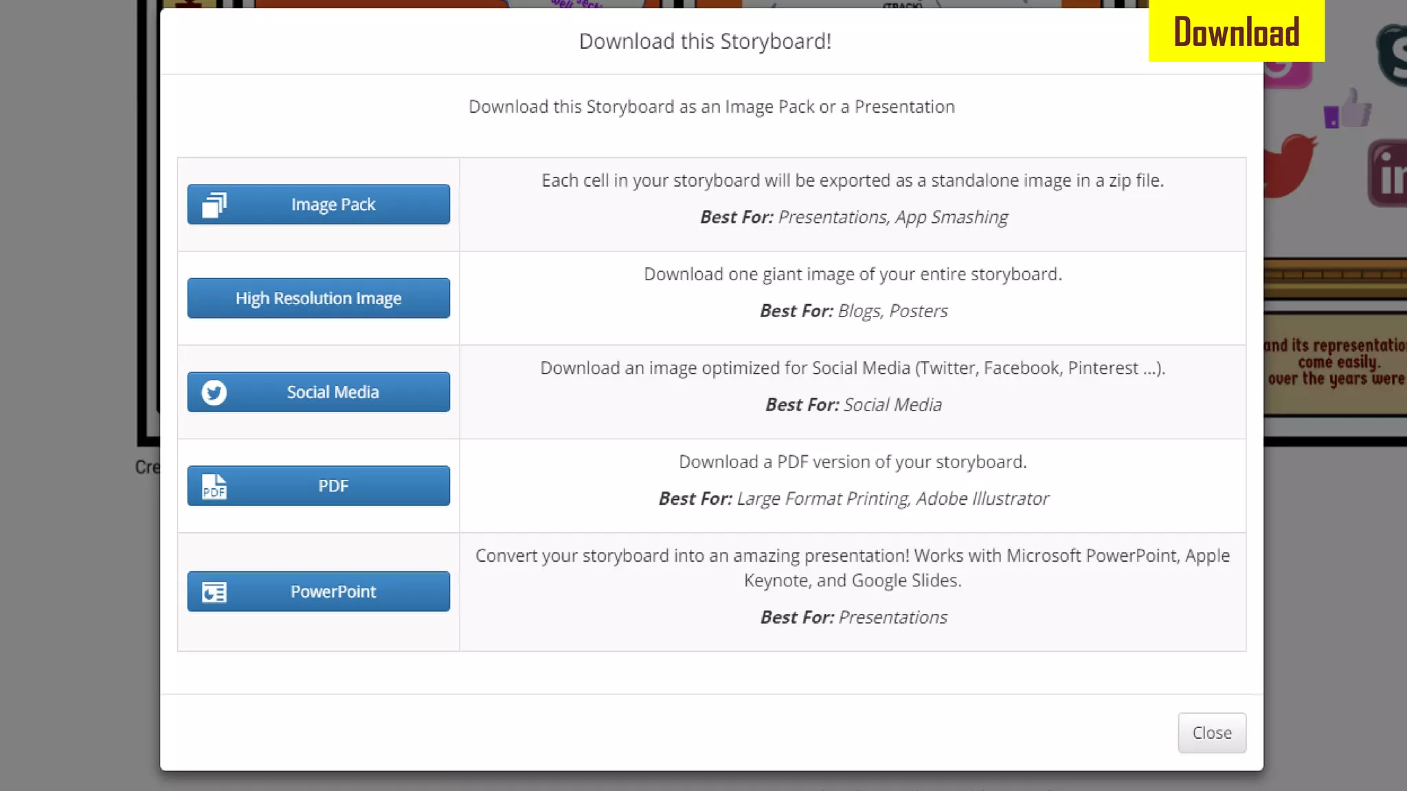 Storyboard that tutorial - Thiyagu | PDF