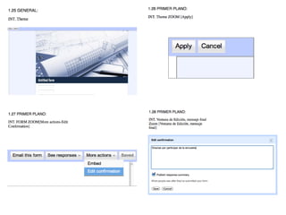 Story board: videotutorial forms google docs | PPT