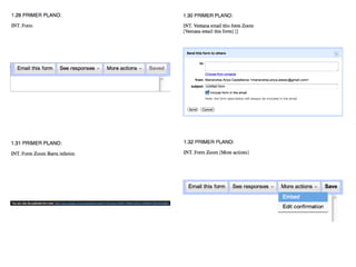 Story board: videotutorial forms google docs | PPT