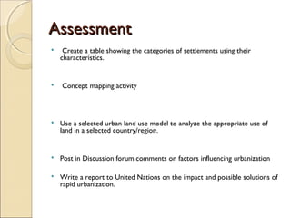 Settlement - unit 3 | PPT