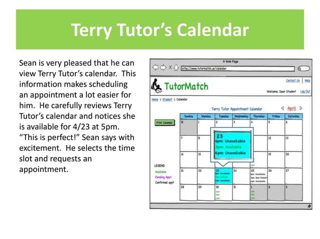 TutorMatch.us Storyboard | PPT