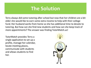 TutorMatch.us Storyboard | PPT