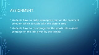 Storyboard writing alif,eva,sri,umi | PPT