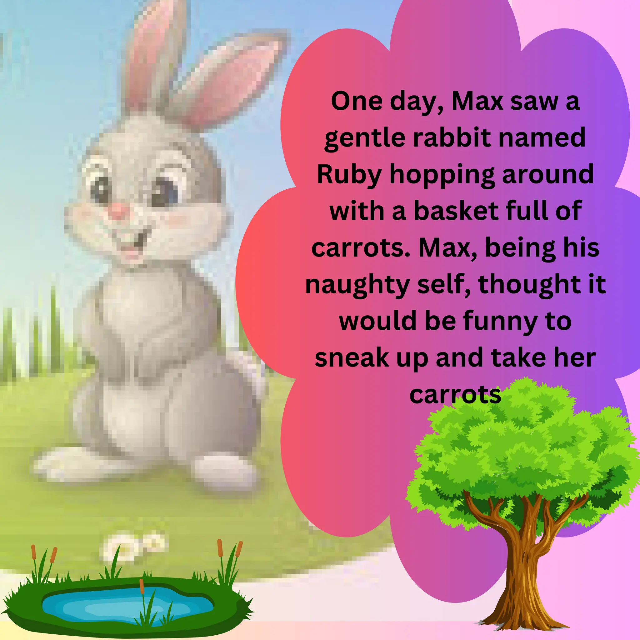 naughty monkey and kind rabbit short story | PDF