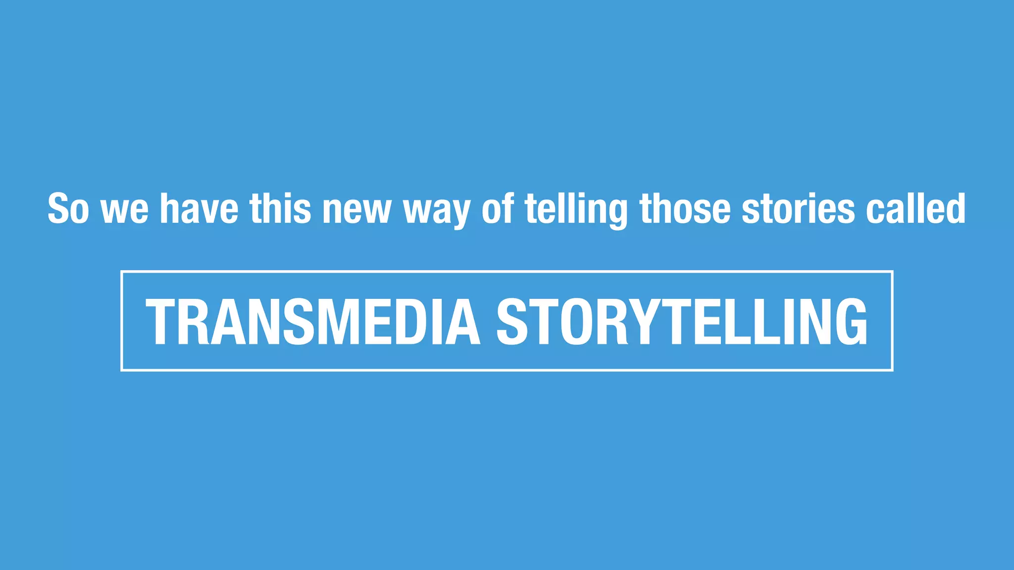 Transmedia storytelling - Are we there yet? | PDF