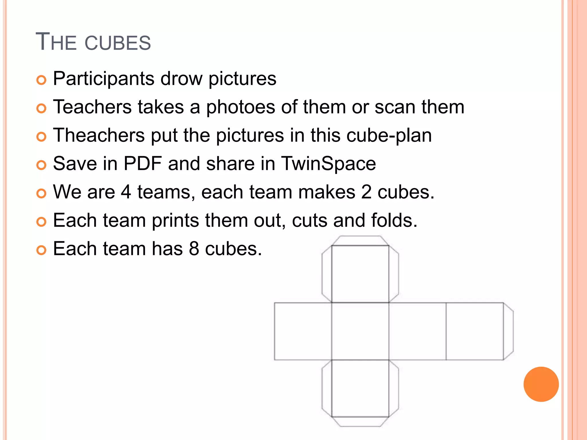 Story cubes tell (teachers' meeting) | PPT