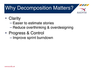 Story Decomposition | PDF | Business | Business and Finance