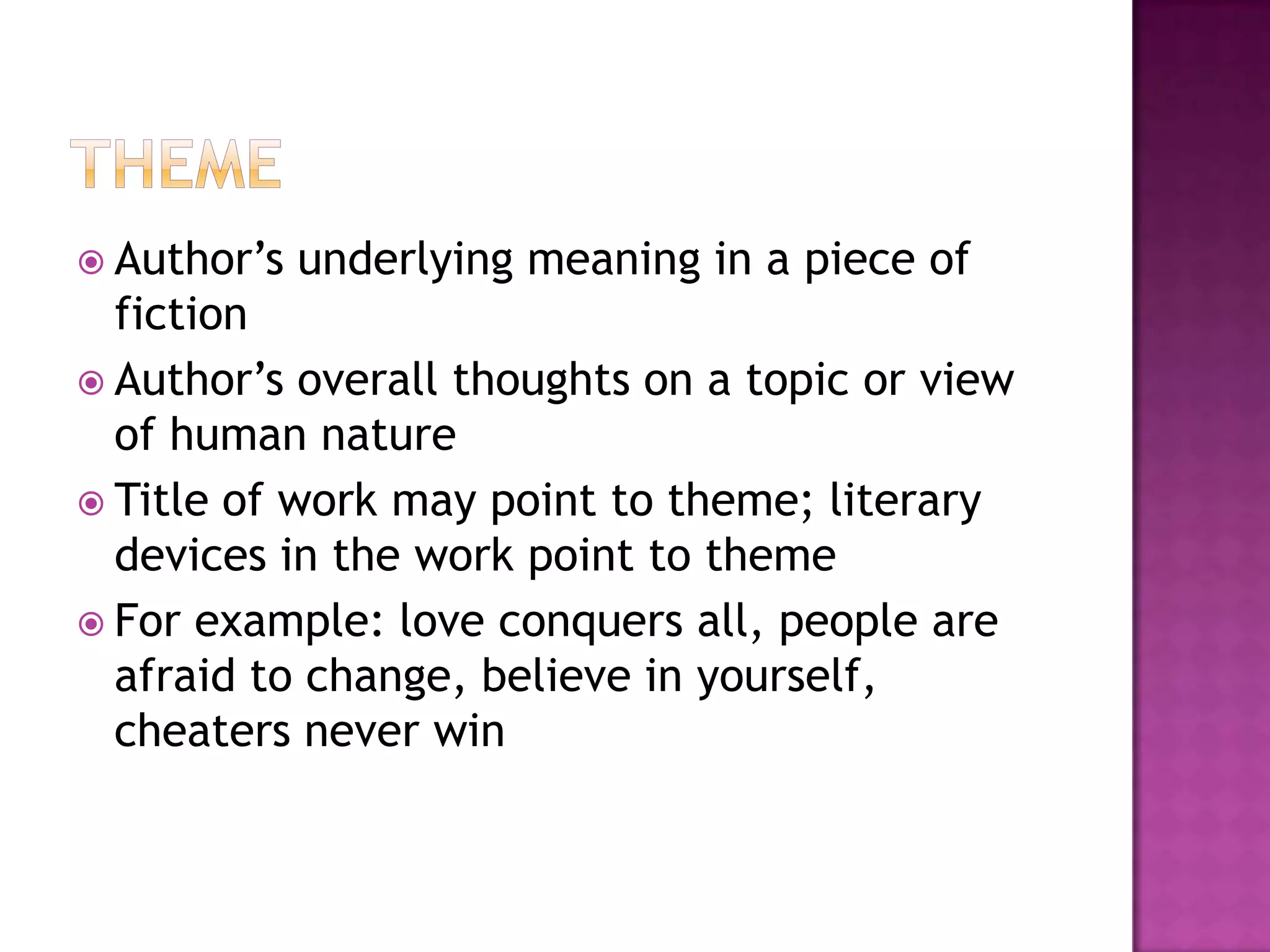 Story elements | PPTX